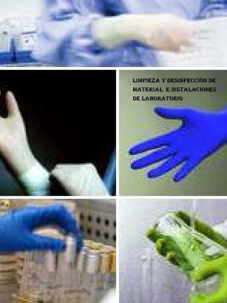 Limpieza y Desinfección de Laboratorio | PDF | Esterilización ...