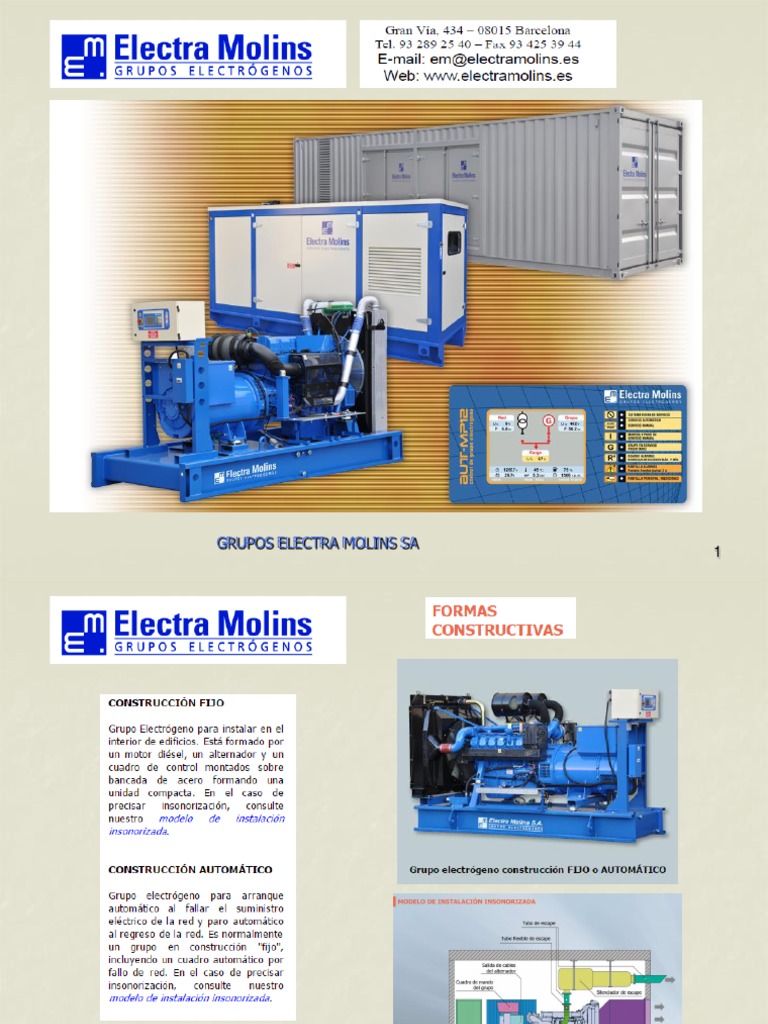Grupos Electra Molins Sa | PDF | Ciencia y matemáticas | Informática