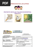 Proyecto Escritura Creativa | PDF | Educación primaria | Aprendizaje