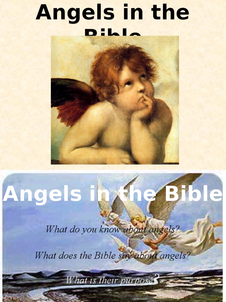 Angels in The Bible | PDF | Gabriel | Angel