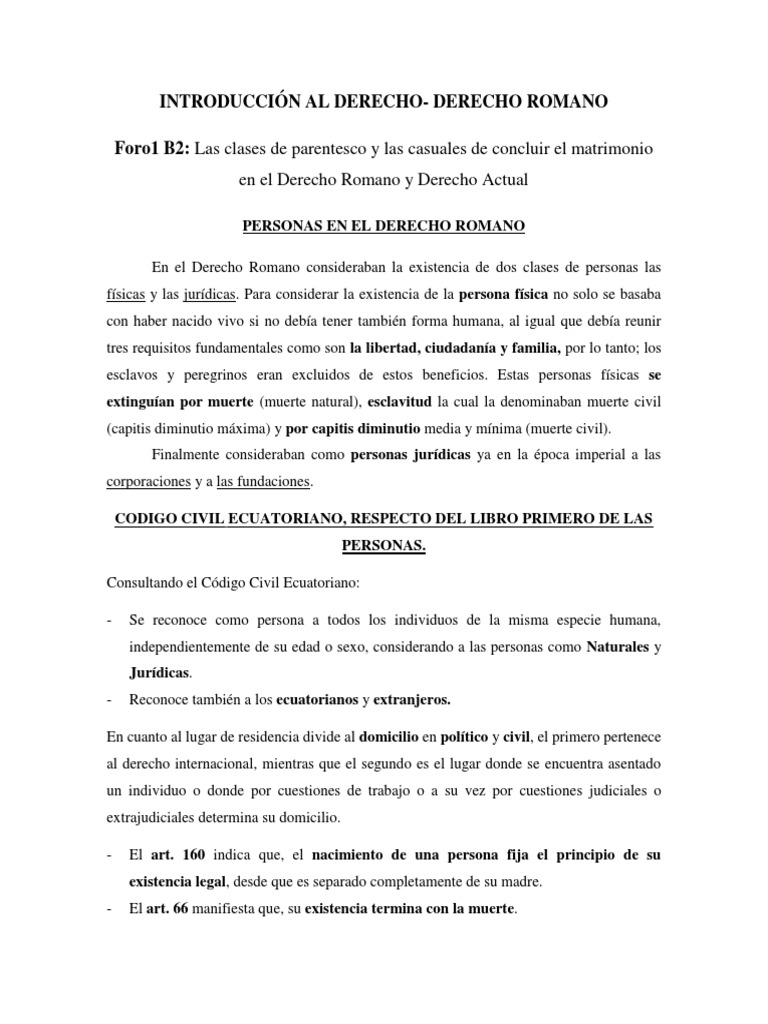 El Codigo Civil Ecuatoriano | Descargar gratis PDF | Matrimonio ...