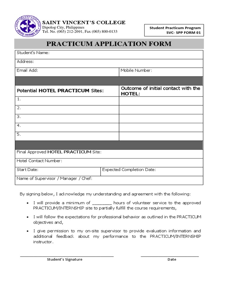 SVC SPP Revised Forms 2015 | PDF | Résumé | Apprenticeship