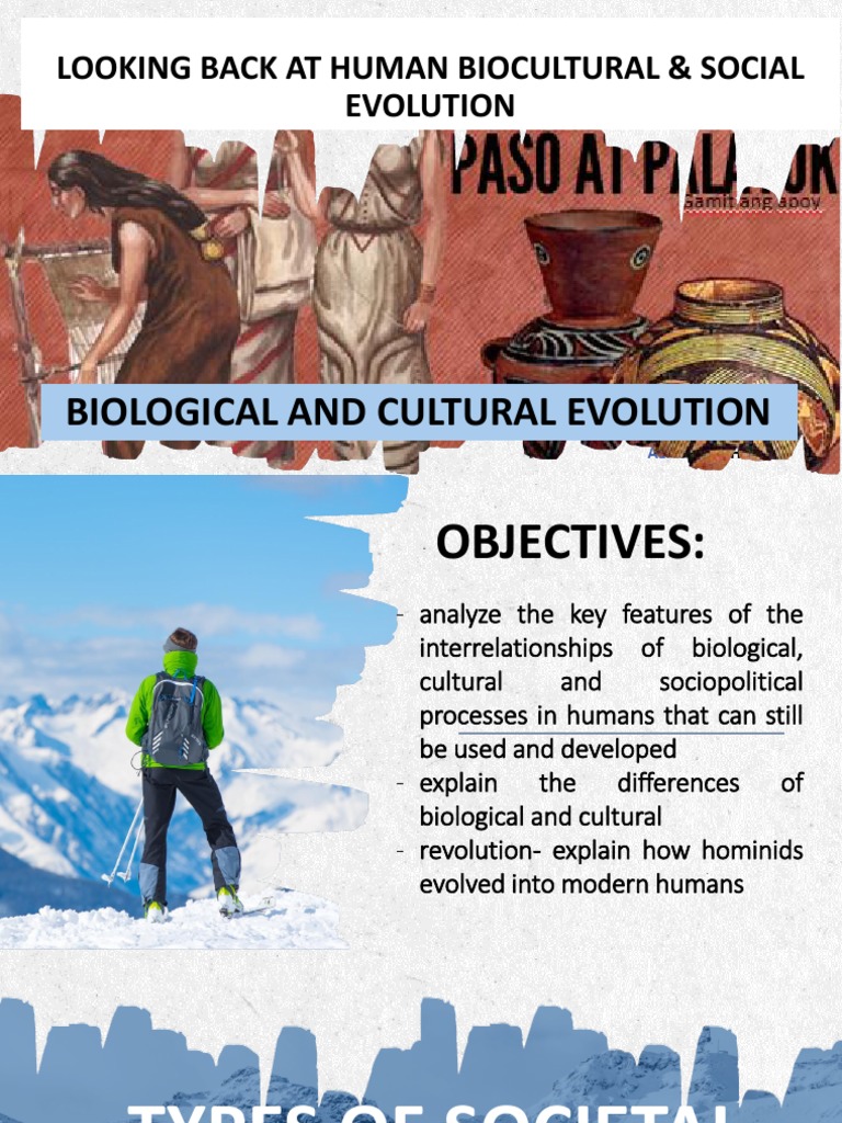 Looking Back at Human Biocultural & Social EvolutioN | PDF | Homo ...