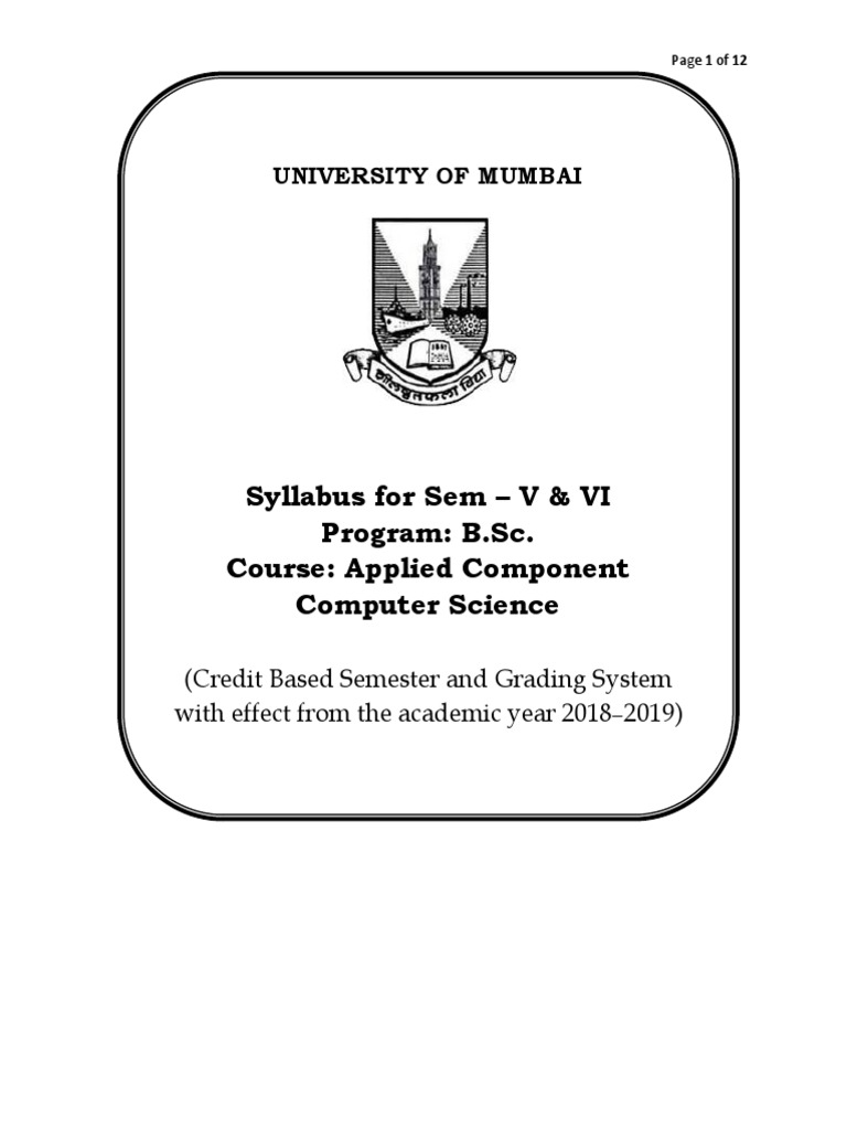 Tybsc - Physics Applied Component Computer Science 1 | PDF | Subroutine | Microcontroller