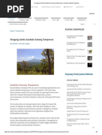 Dongeng Sasakala Bahasa Sunda, Sangkuriang Gunung Tangkuban Perahu! | PDF
