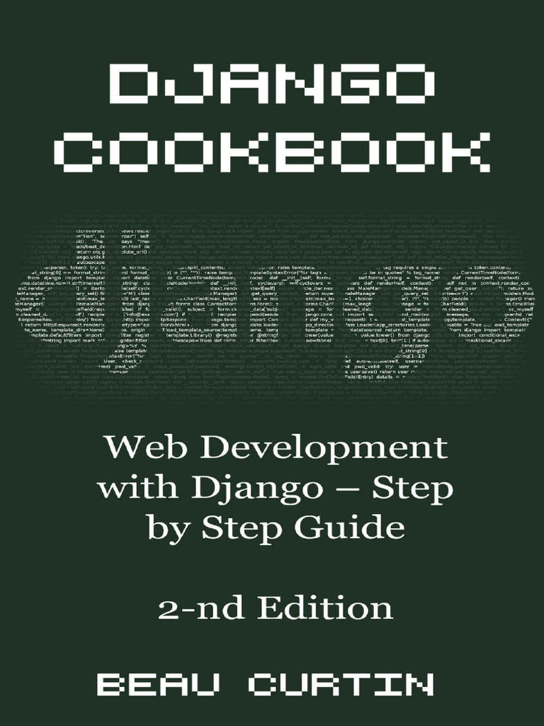 Django Cookbook Web Development With Django - Step by Step Guide | PDF | Selenium (Software ...