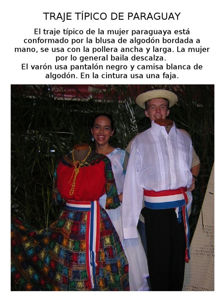 Traje Típico Paraguay | PDF