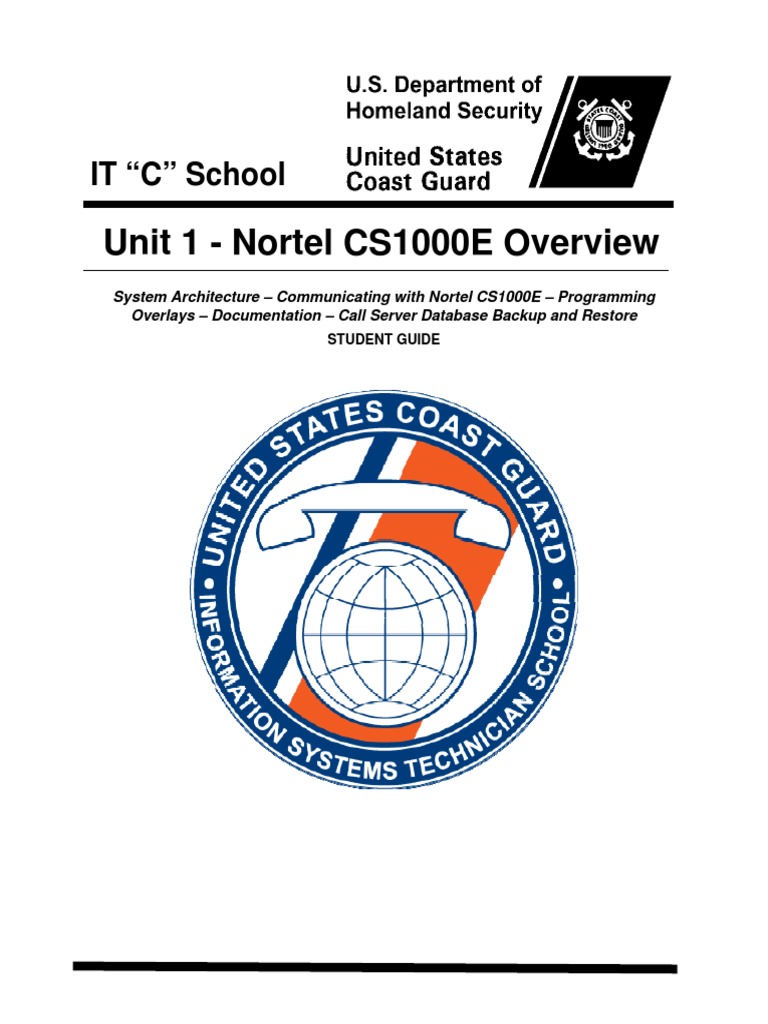 Nortel CS1000 Overview | PDF | Computer Terminal | Personal Computers