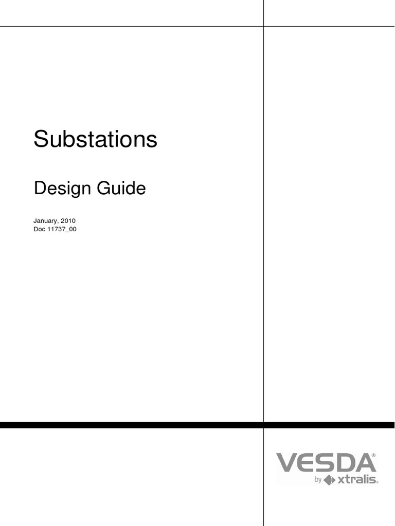 Substations Design Guide | PDF | Trademark | Electrical Substation