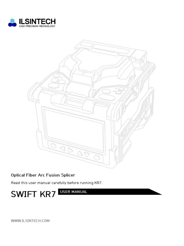 Ilsintech Swift KR7 UG PDF | PDF | Optical Fiber | Alternating Current