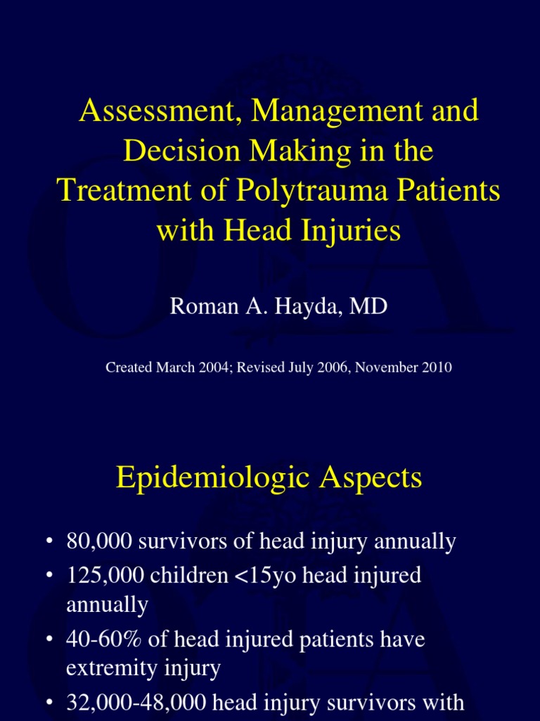 G02-Assessment, Management and Decision Making in The Treatment of ...