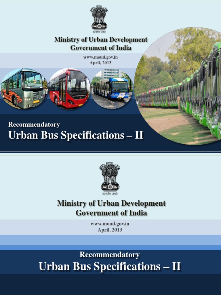 Urban Bus Specifications II PDF | PDF | Automatic Transmission | Manual ...