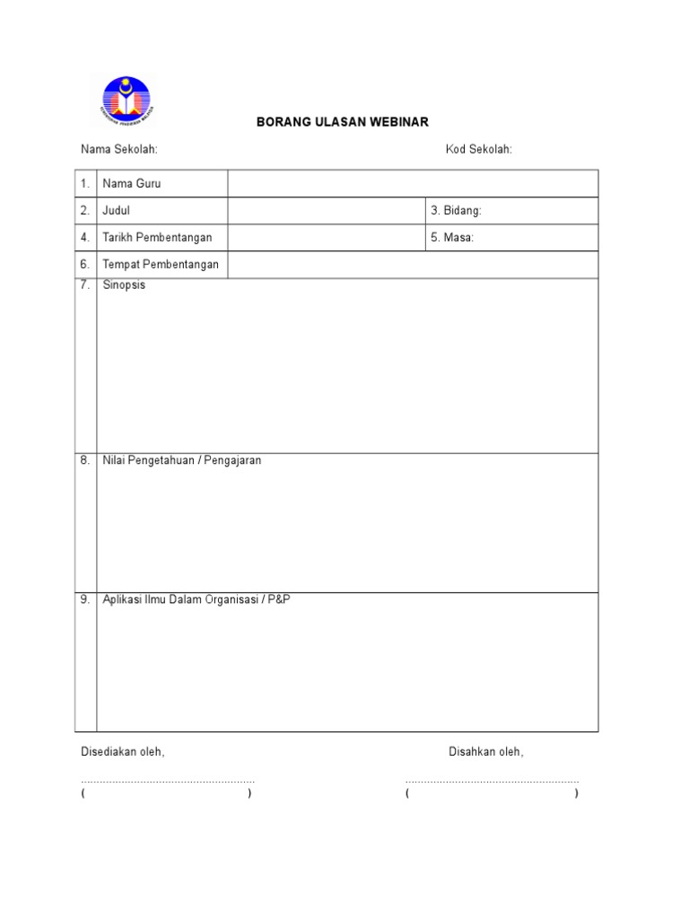 Ulasan Webinar | PDF