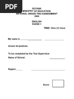 Burt Reading Test Administration Guide | PDF