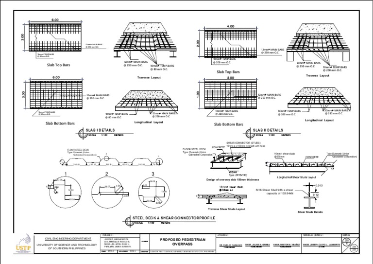SAMPLE SLAB DESIGN DETAILS | Economic Sectors | Civil Engineering ...