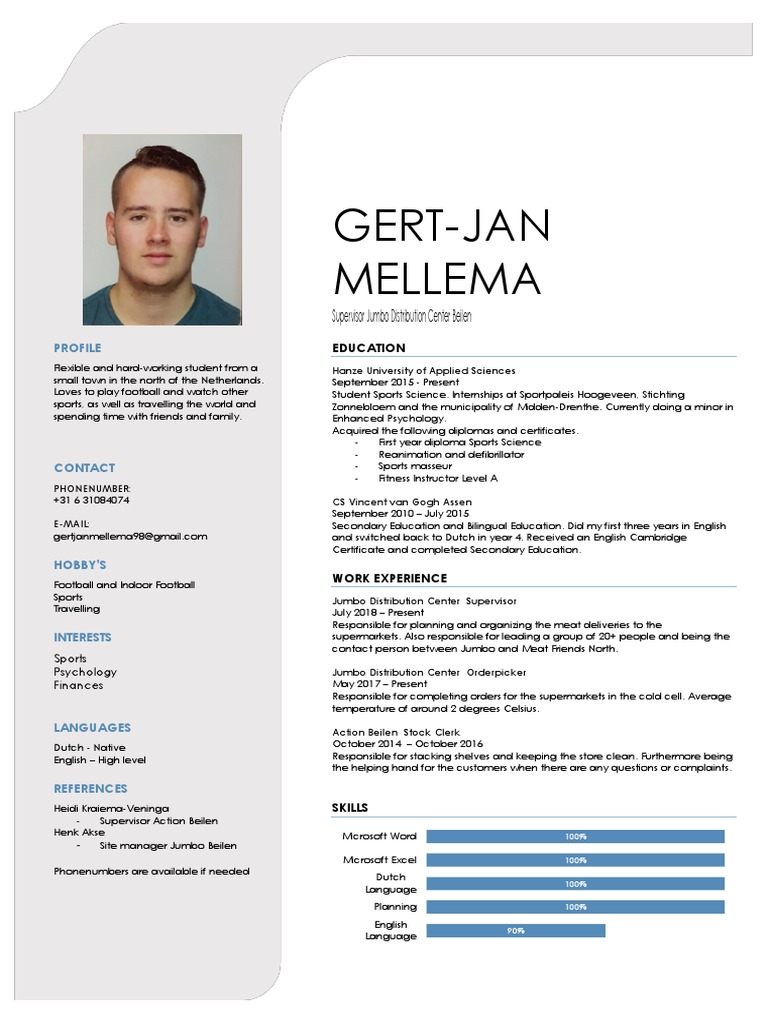 English CV | PDF | Behavior Modification | Learning