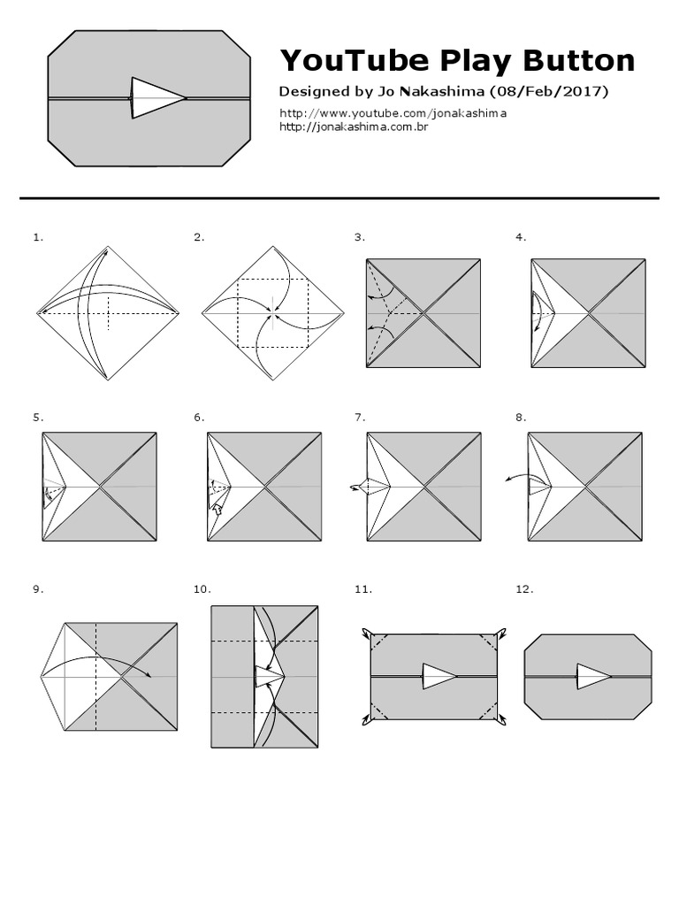 Jo Nakashima - YouTube Play Button PDF | PDF