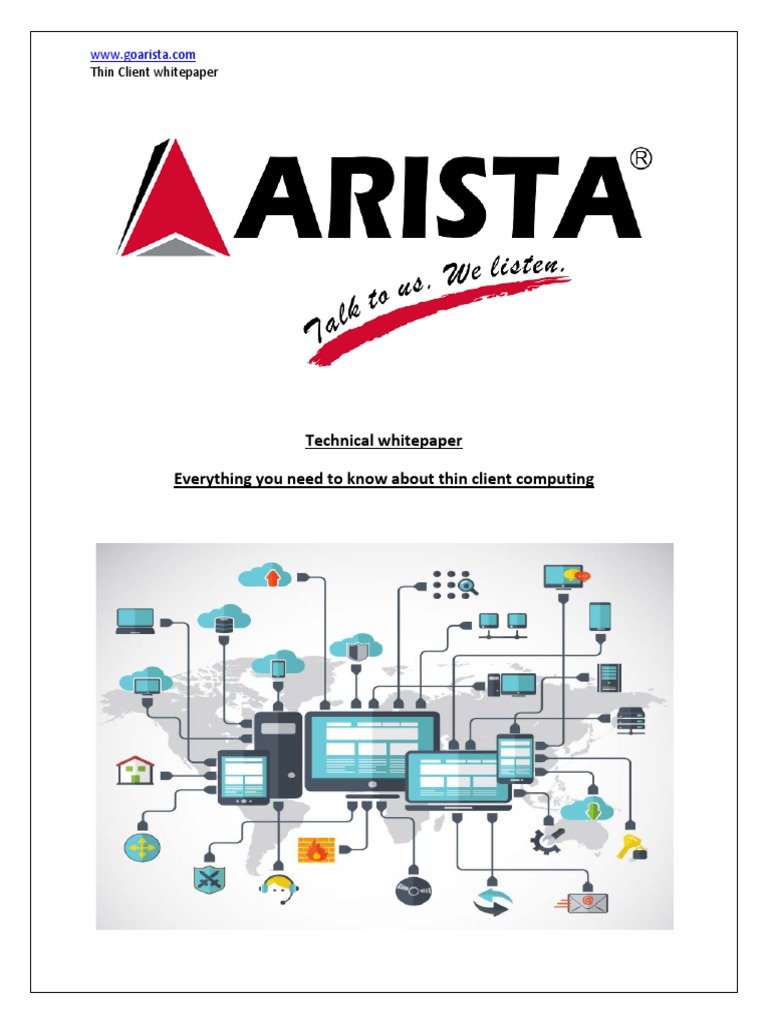 Arista ACP Thinmanager Ready Industrial Thin Client Whitepaper | PDF ...