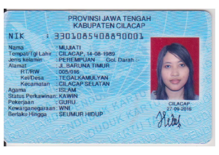 KTP Mujiati | PDF
