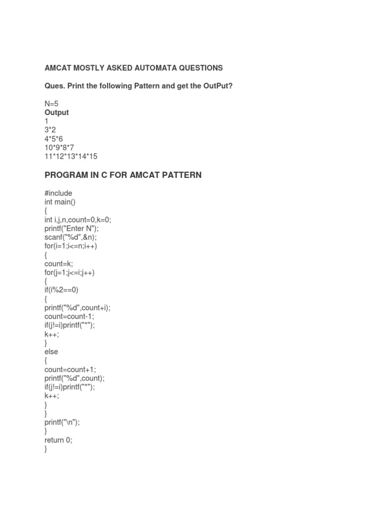 Amcat Automata Pdf Pdf String Computer Science Areas Of Computer Science