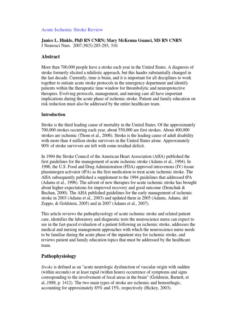 Aie PDF | PDF | Stroke | Angiography