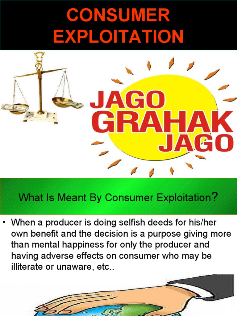 Understanding Consumer Exploitation | PDF | Consumer Protection | Business