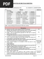 HSE Training Matrix | PDF | Occupational Safety And Health | Employment