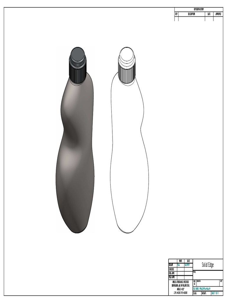 Solid Edge: Revision History REV Description Date Approved | PDF
