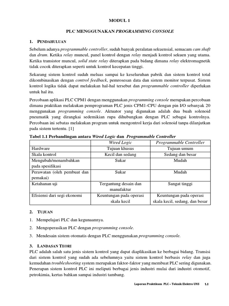 Programmable Logic Controller (PLC) Fundamentals: Introduction to PLC ...