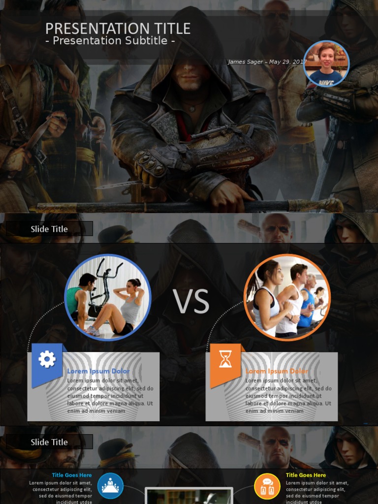 Assassins Creed PowerPoint Template | PDF