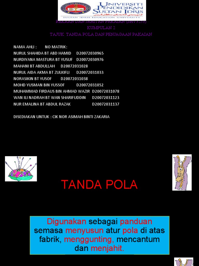 Group 2 - Tanda Pola Present Edit | PDF
