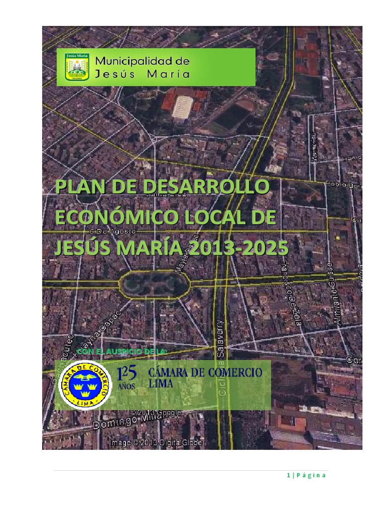 Plan de Desarrollo Concertado Del Distrito de Jesús María 2013 - 2025 ...