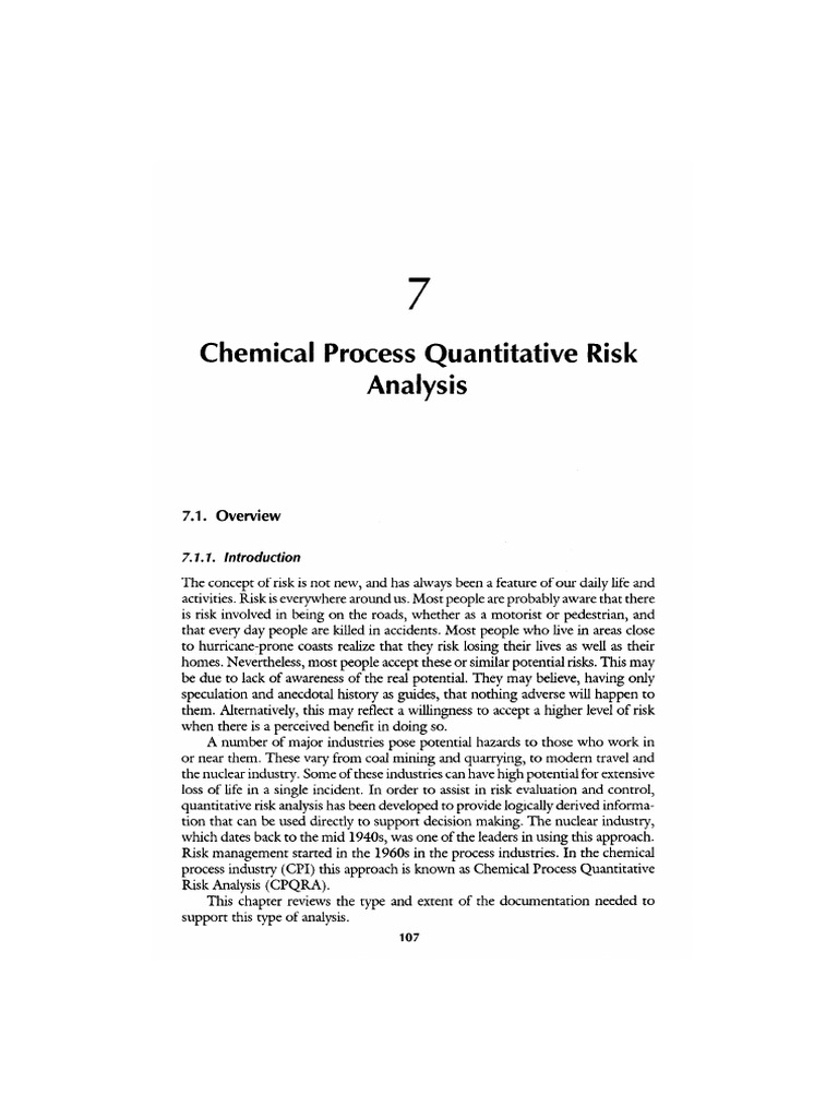 Quantitative Risk Analysis | PDF