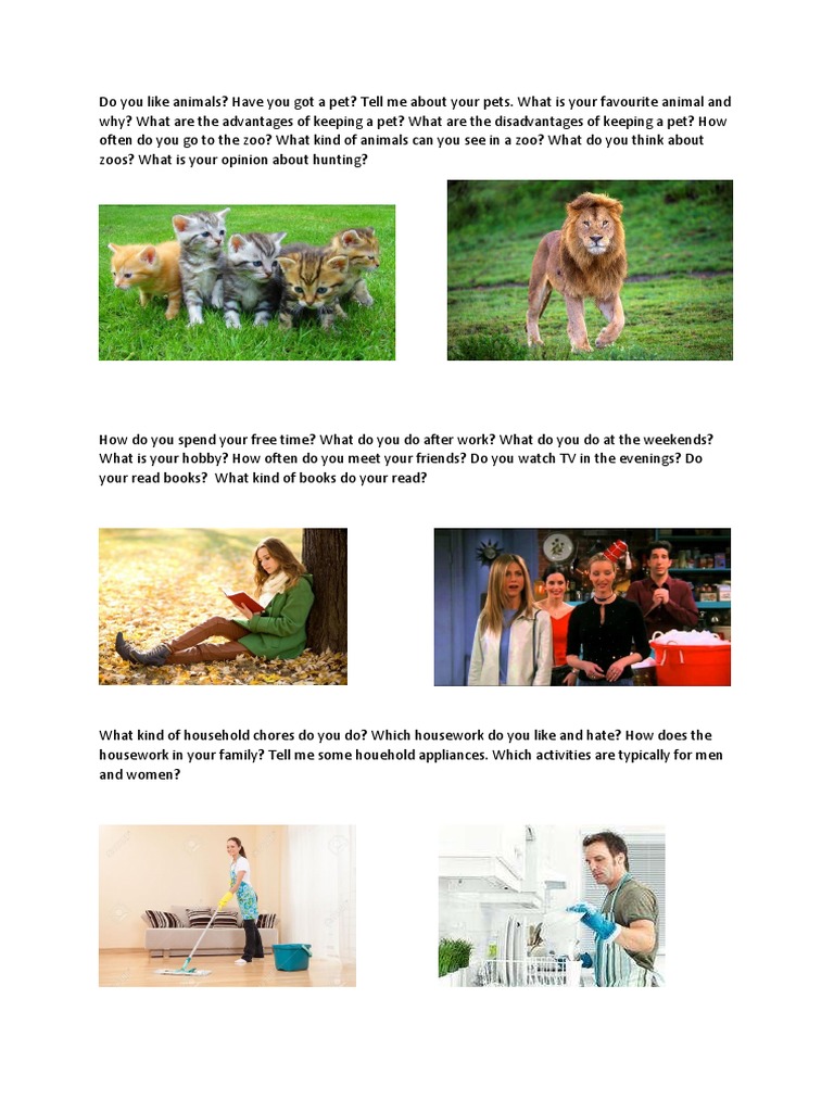 Picture Description - A2 | PDF | Wellness | Lifestyle