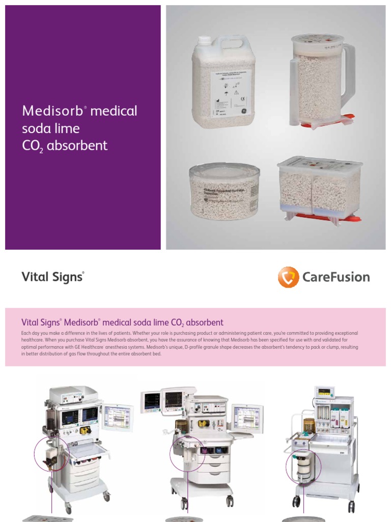 VS - Medisorb Medical Soda Lime CO2 Absorbent - BR - EN PDF | PDF ...