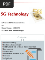 5G Technology Presentation | PDF