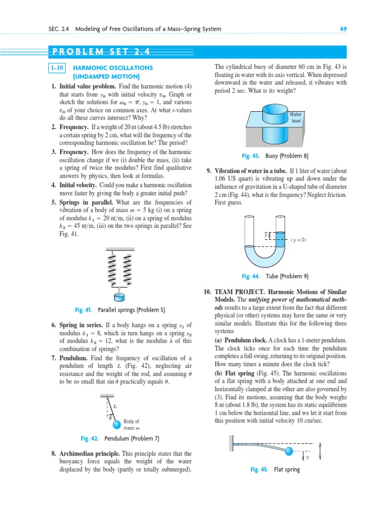 Advanced Enginnering Mathematics 10 Edition (0095-0096) | Download Free PDF | Pendulum ...