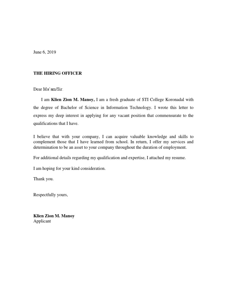 Cover Letter For A Job Fair Cover Letter 45+ Examples, Format, How