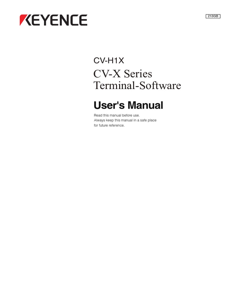 CV-X Series Users Manual - ESP | PDF | Remote Desktop Services | Icon ...