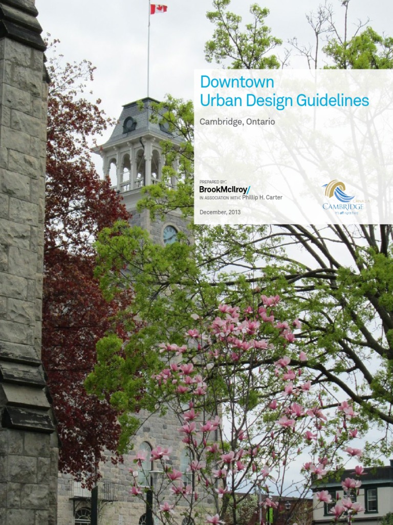 Urban Design Guidelines for Downtown Galt | PDF | Window | Street
