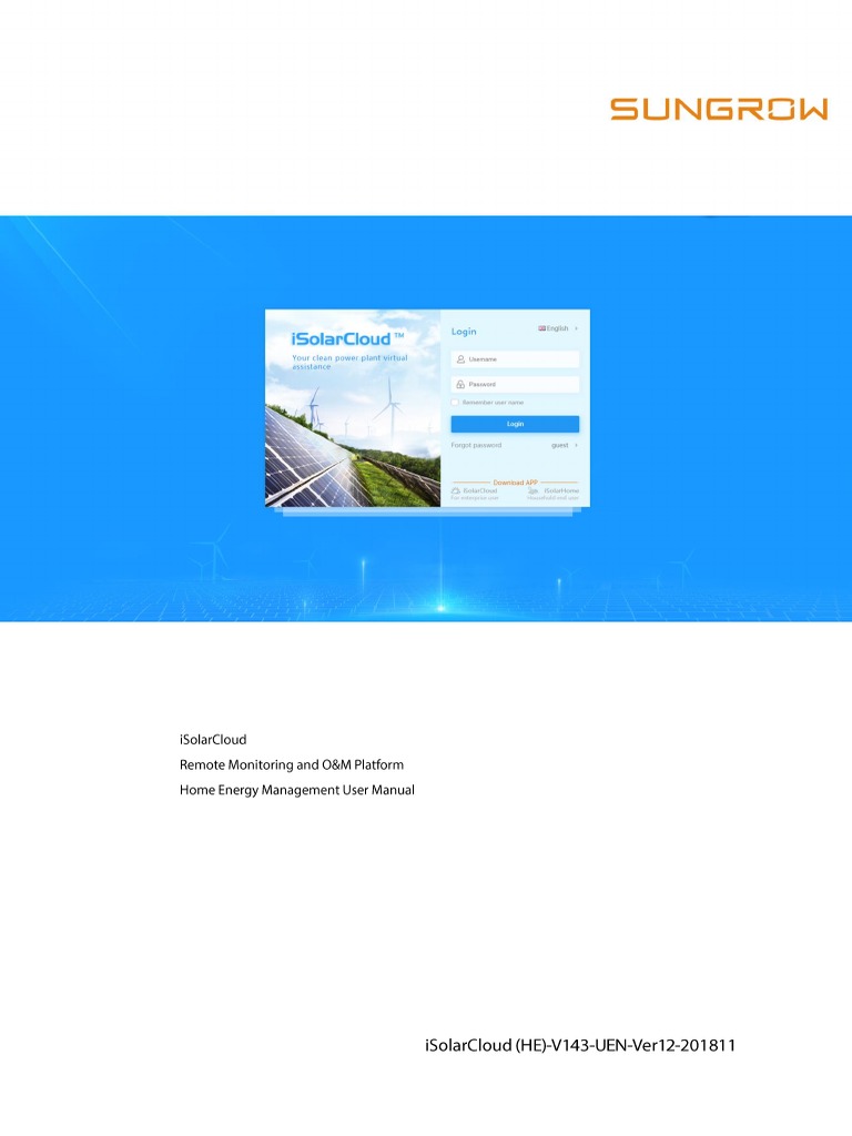 ISolarCloud Home User Manual - PT - BR | PDF | Computers