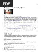 CHOP Modified Dallas POTS Exercise Program | PDF | Self-Improvement ...