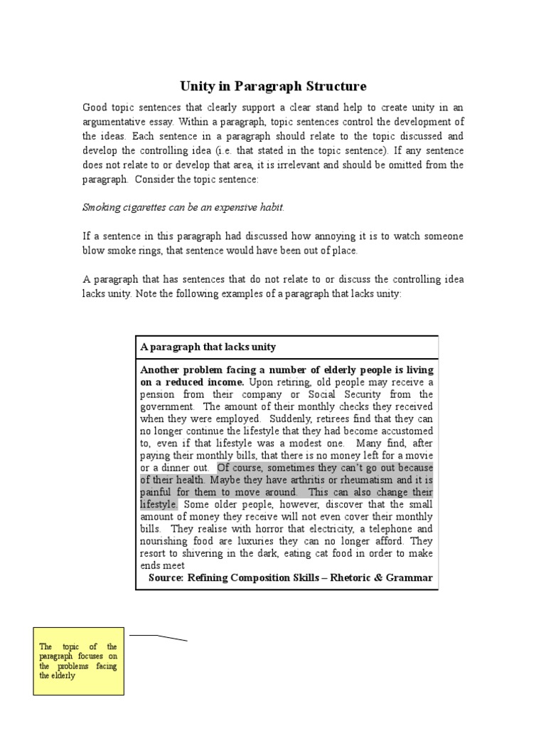 Paragraph Development | PDF | Camping | Paragraph