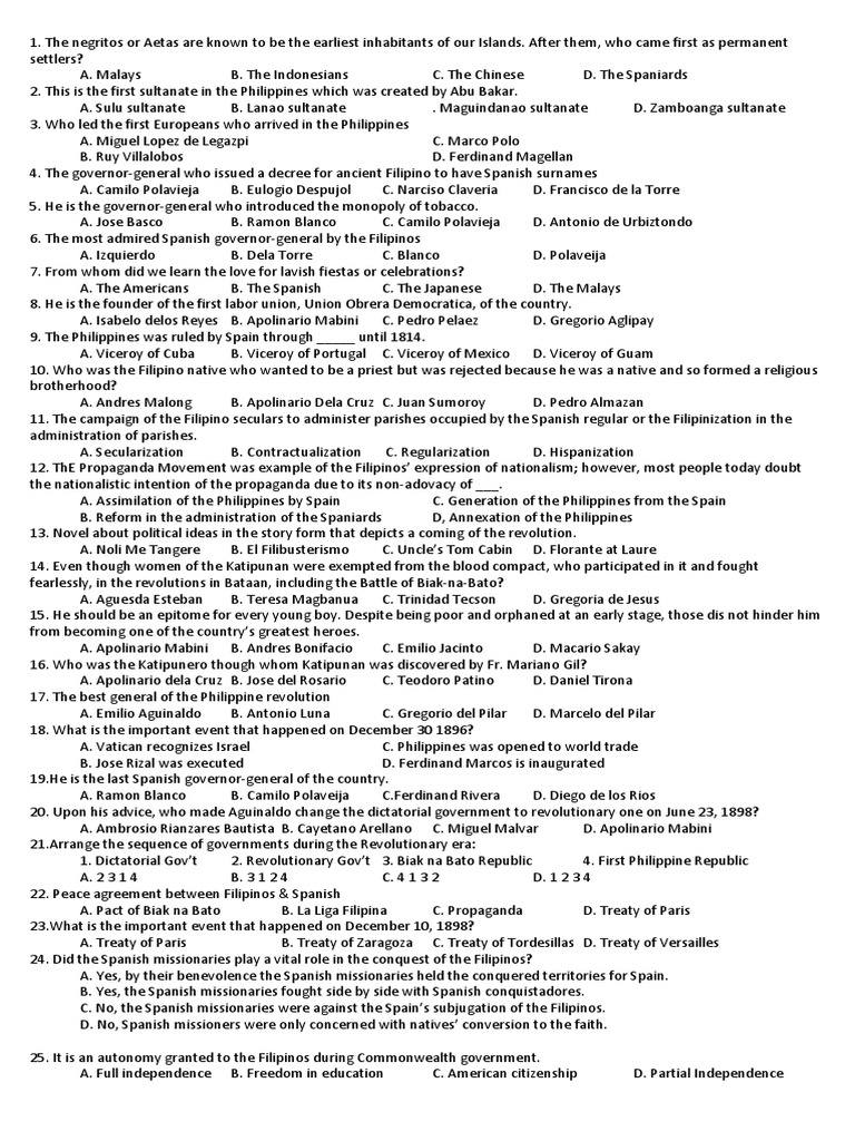 Socsci Major Review | PDF