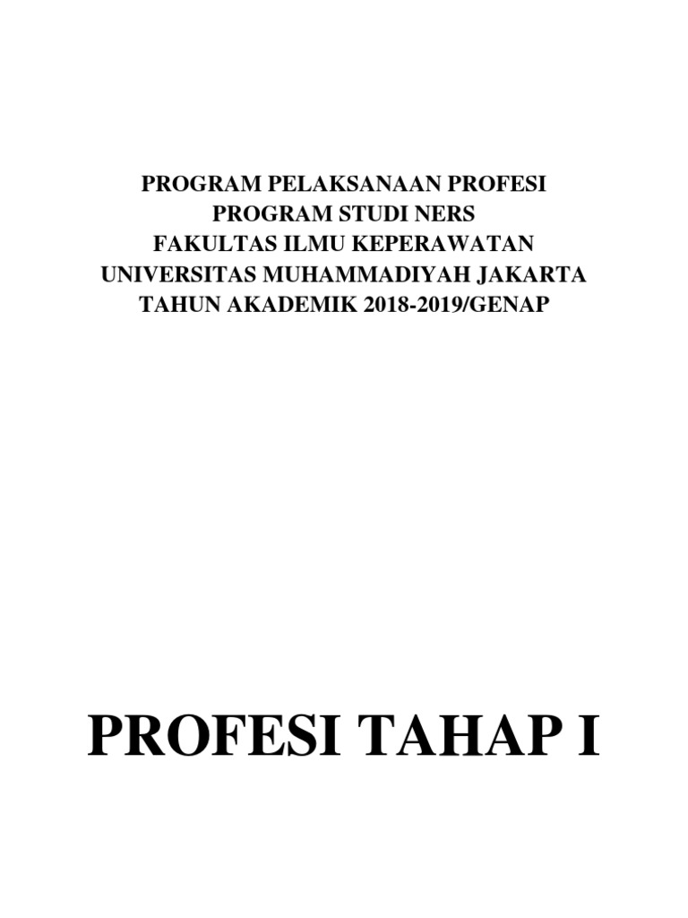 Kalender Akademik Profesi | PDF