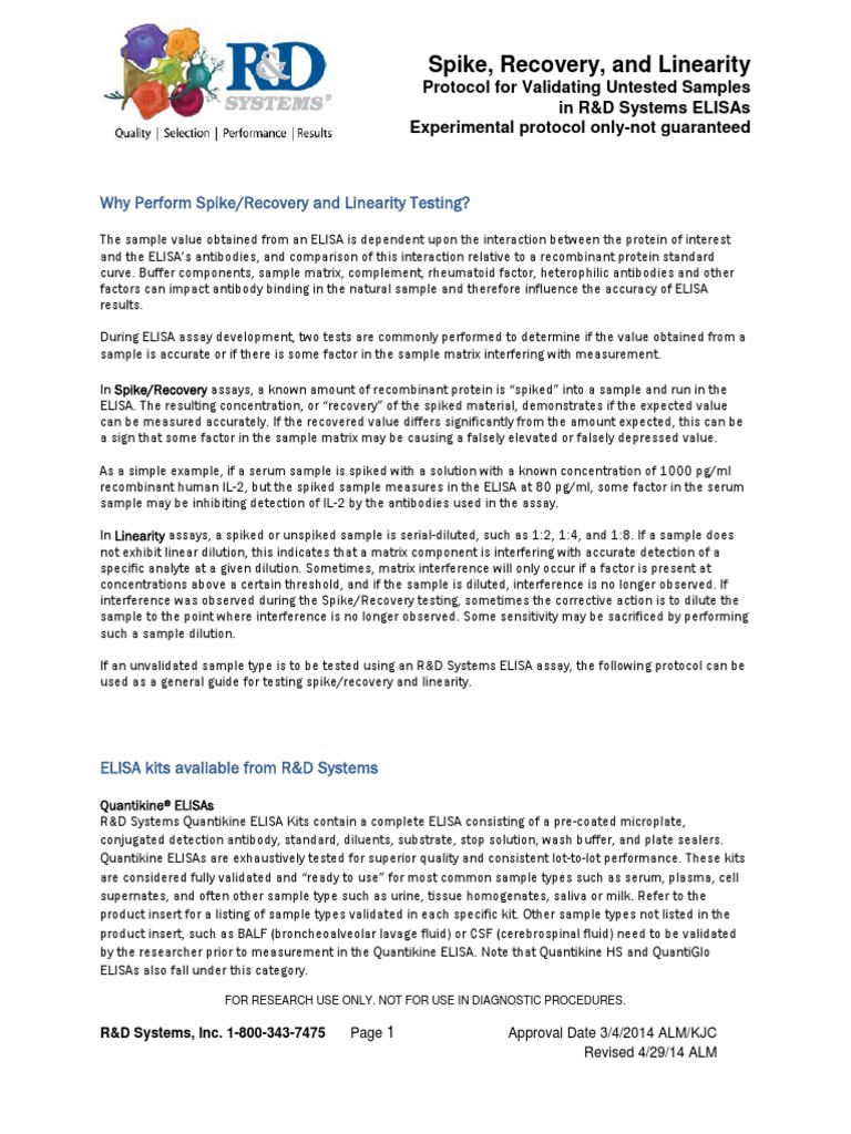 Why Perform Spike/Recovery and Linearity Testing? | Download Free PDF ...