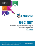 UGC NET PAPER - 01 Complete Study Material PDF | PDF | Proposition ...