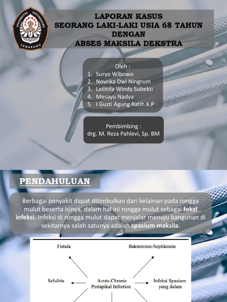 Lapsus Abses Maksila Finale | PDF
