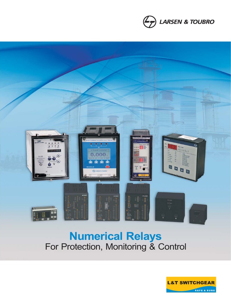 Numerical Relays Protection Relays Catalogue | PDF | Relay ...
