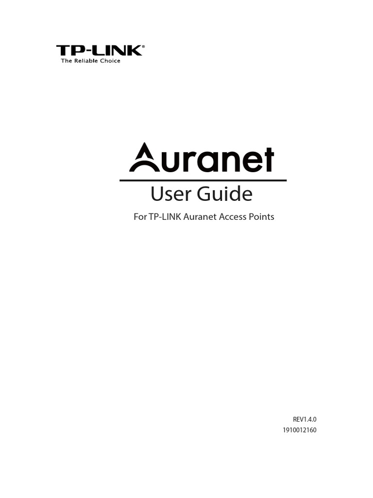Tplink Eap110 PDF | PDF | Wireless Lan | Radius